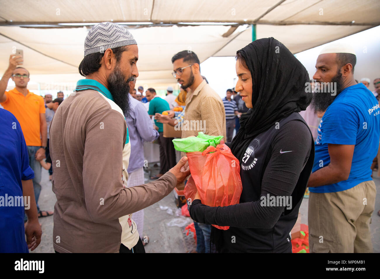 Ramadan food drive hi-res stock photography and images - Alamy