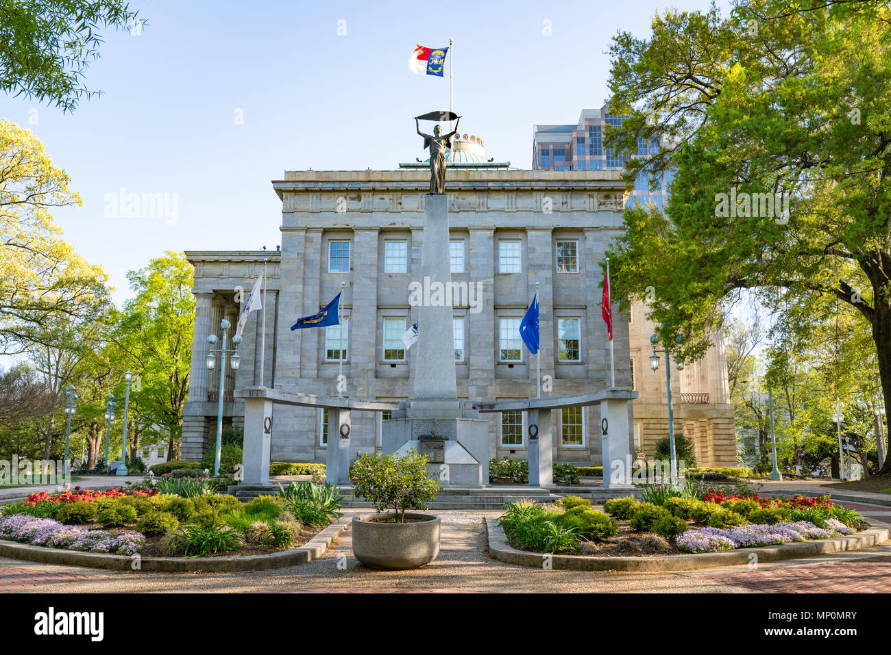 North Carolina Veterans Monument on the grounds of the North Carolina ...