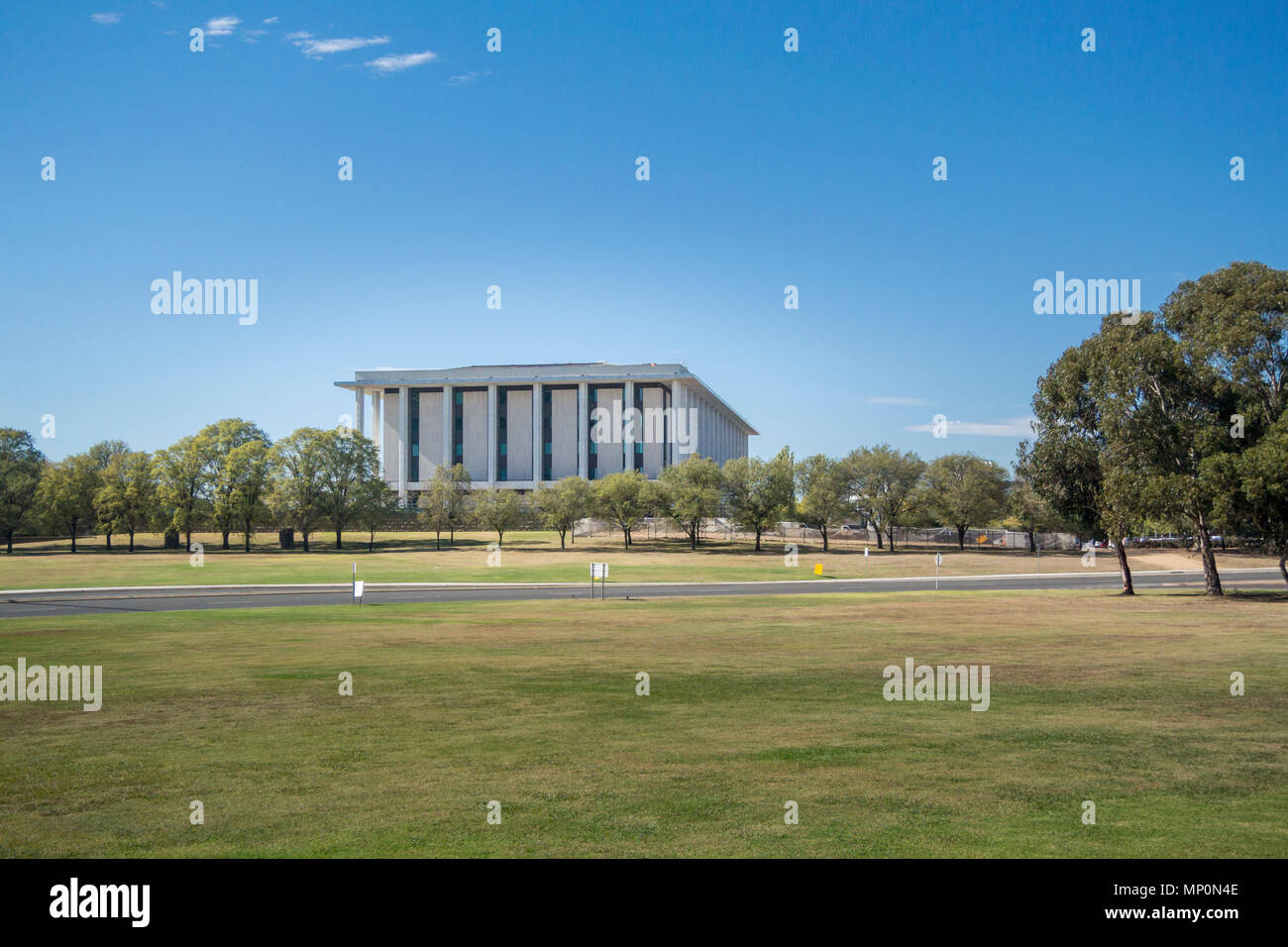 National Library of Australia, Canberra Stock Photo - Alamy