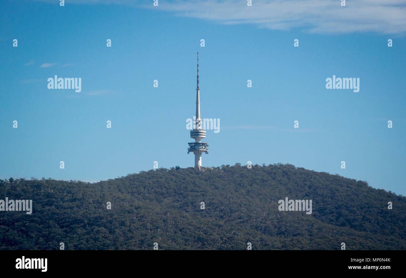 Telecommunications Tower, Canberra, Australia Stock Photo - Alamy