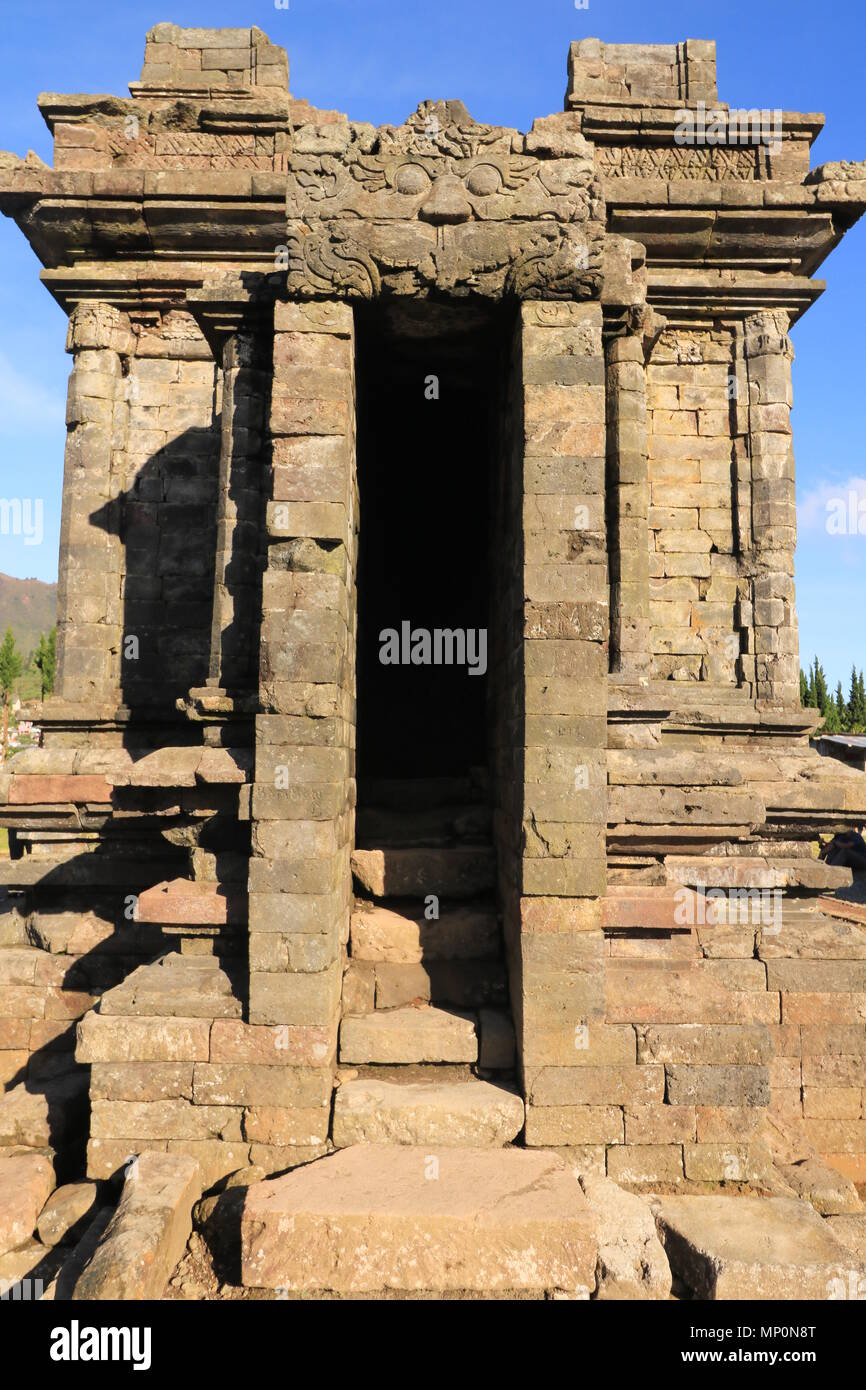 the dieng plateau and arjuna temple is one of the most beautiful ...