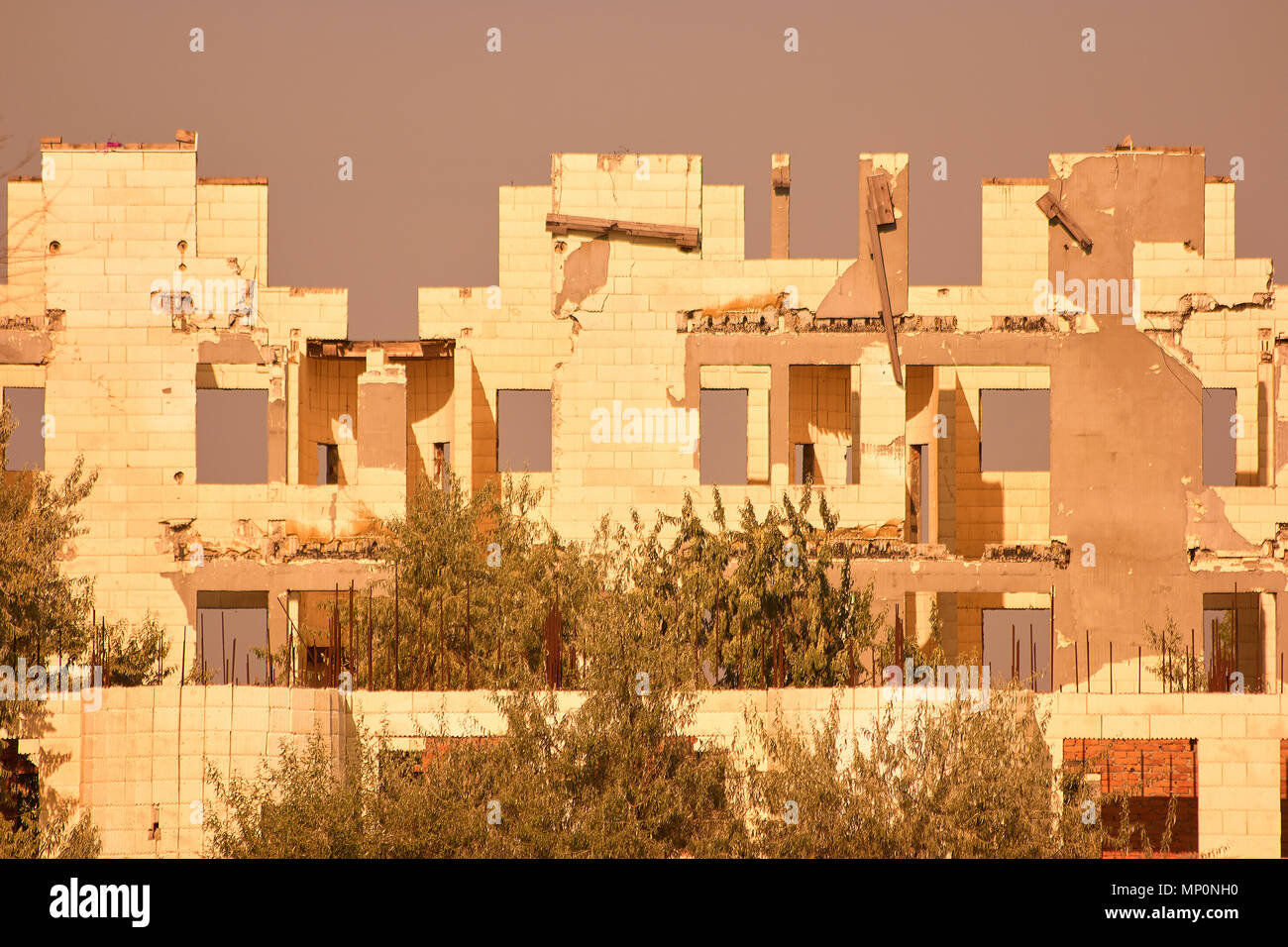 Building ruins after war Stock Photo - Alamy