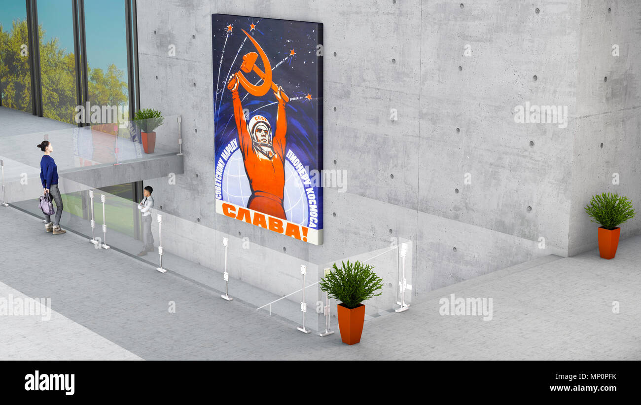 Art exhibition, building, museum, architecture and design, stained ...