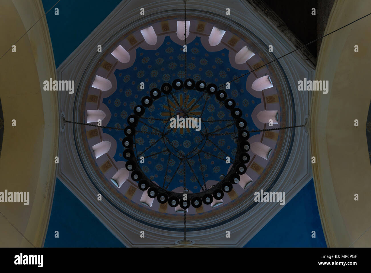 Ceiling of a mosque Stock Photo - Alamy