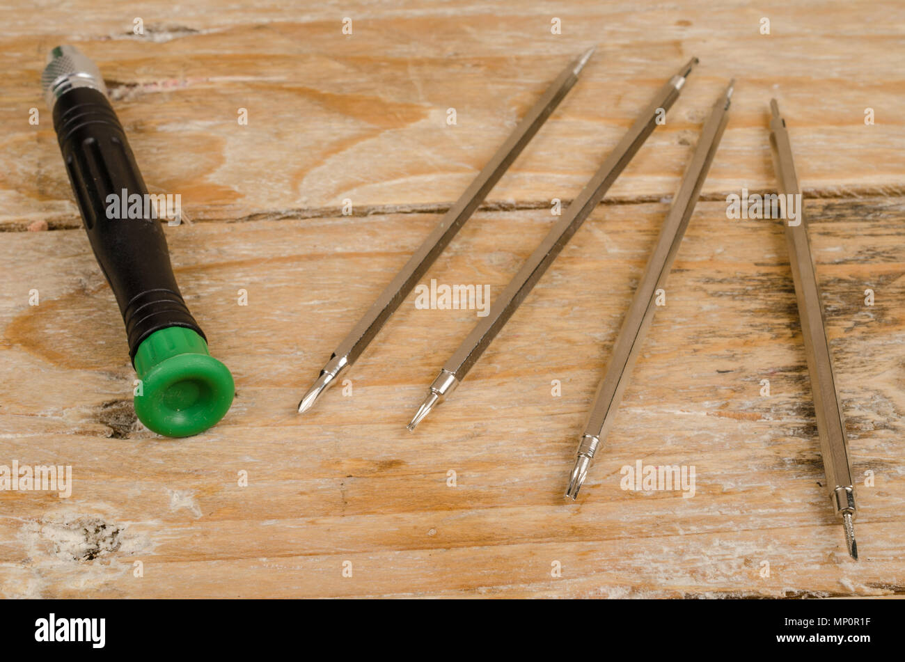 Small precision screwdrivers as used to repair watches and clocks Stock ...