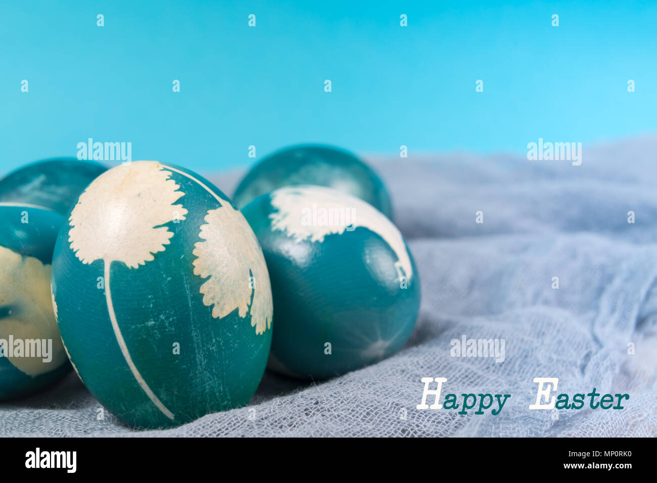 Happy easter, organic blue easter eggs with blue backgrounds, easter ...