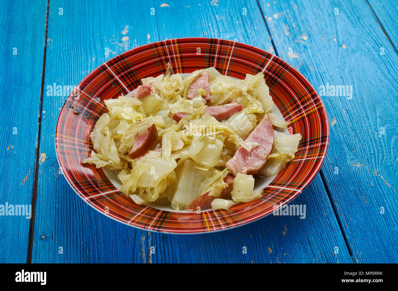 Southern Fried Cabbage - Cooked Country Style .Cabbage is fried with ...