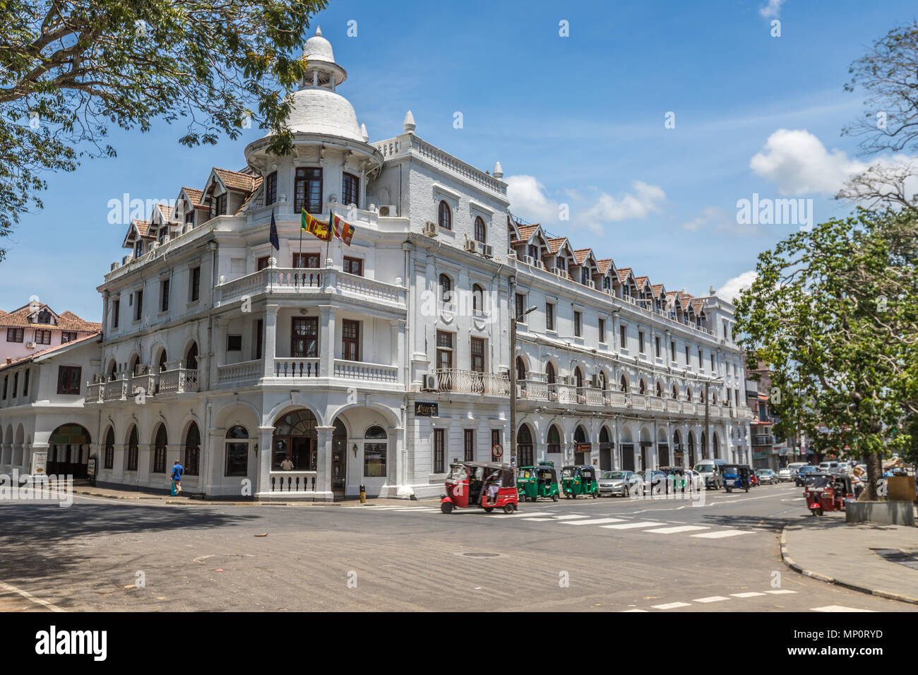 Old colonial buildings in Kandy Sri Lanka Stock Photo - Alamy