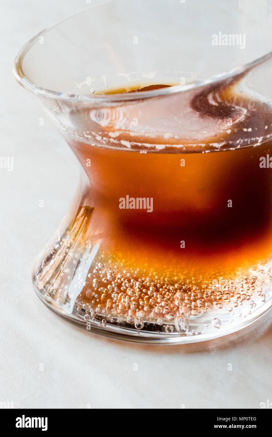 Espresso Tonic with ice in Glass. Beverage Concept Stock Photo - Alamy