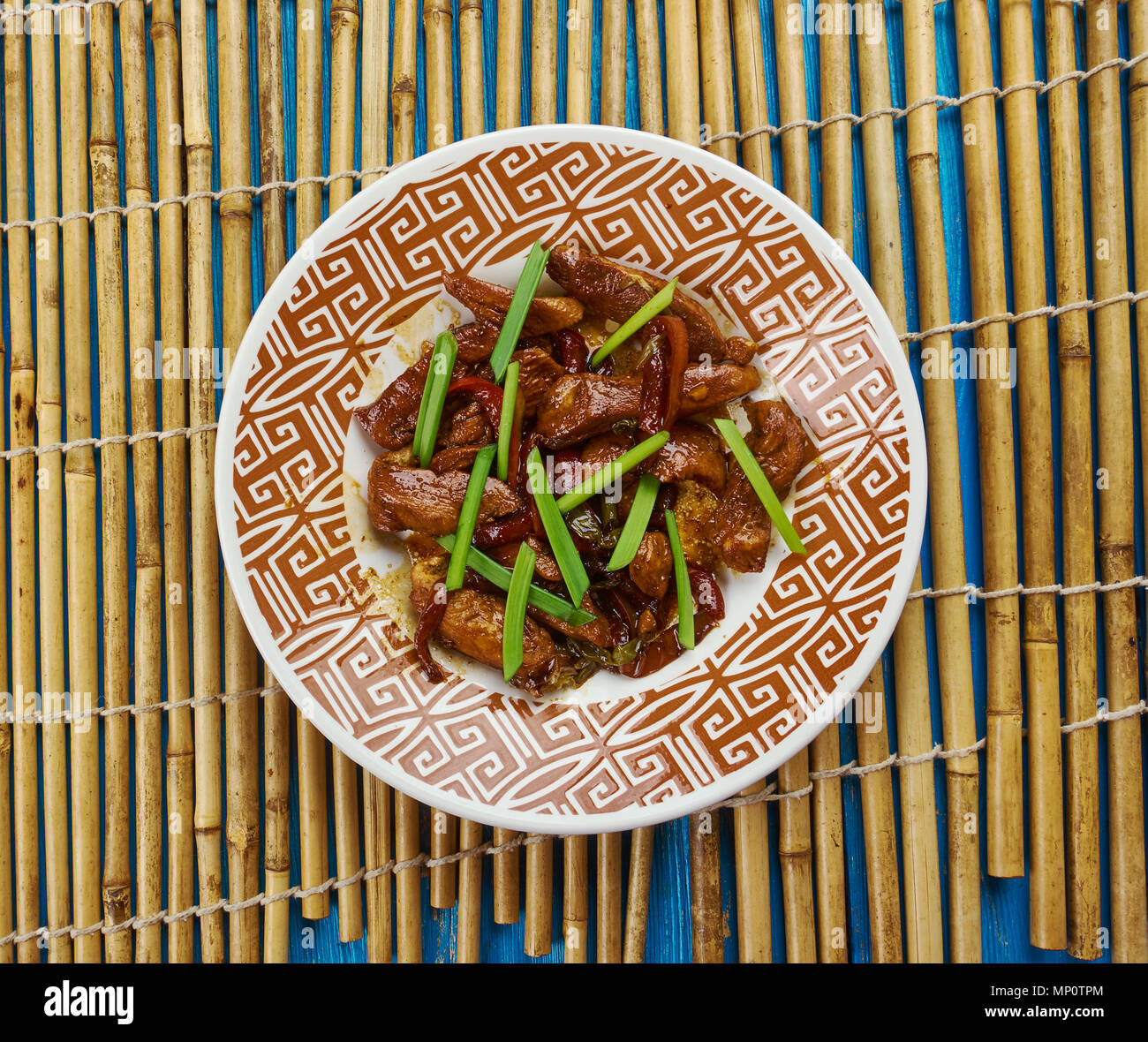dapandzhi - Fried chicken, Dungan cuisine Stock Photo - Alamy