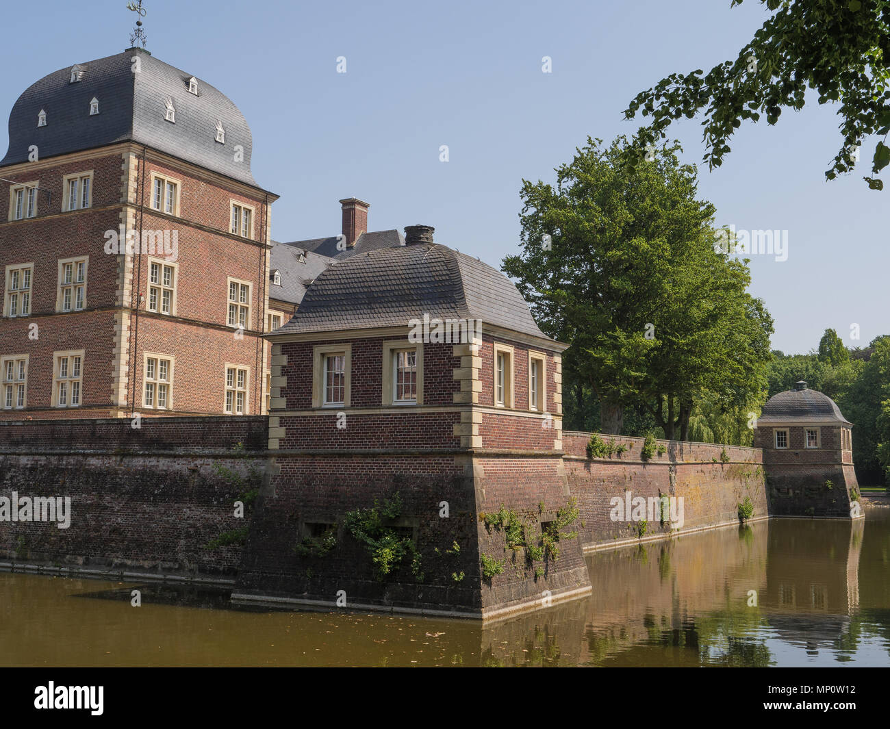 the Castle Ahaus in germany Stock Photo - Alamy
