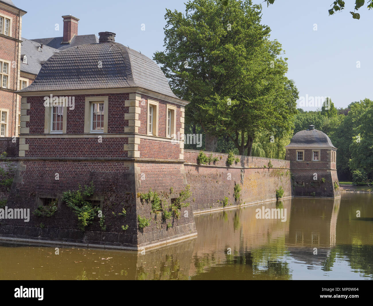 the Castle Ahaus in germany Stock Photo - Alamy