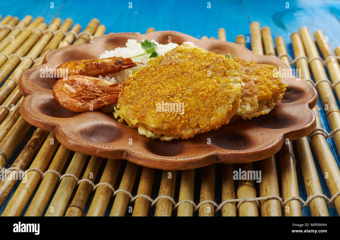 Blackbeard's Crab Cakes , great seafood close up Stock Photo - Alamy