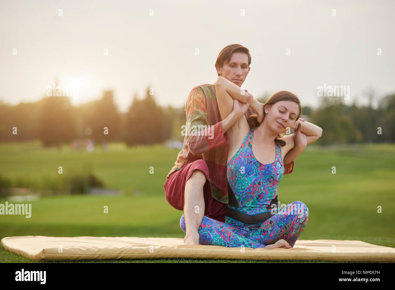 Outdoor spa massage hi-res stock photography and images - Alamy