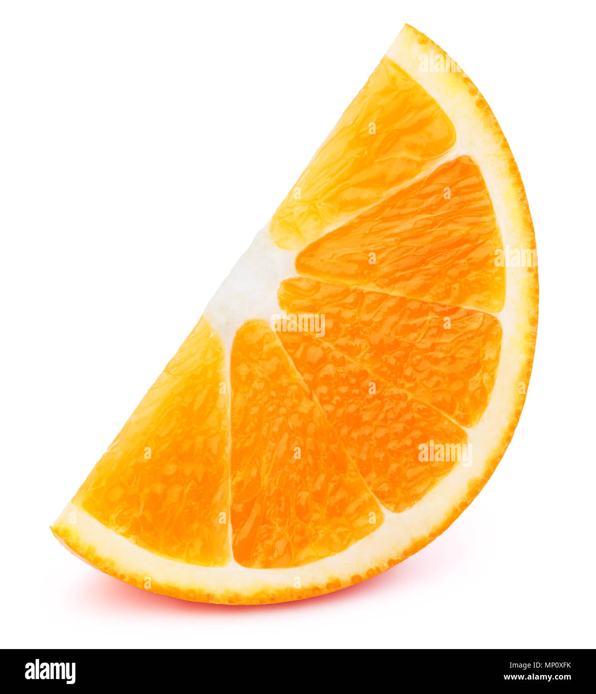 Orange slice isolated Stock Photo - Alamy