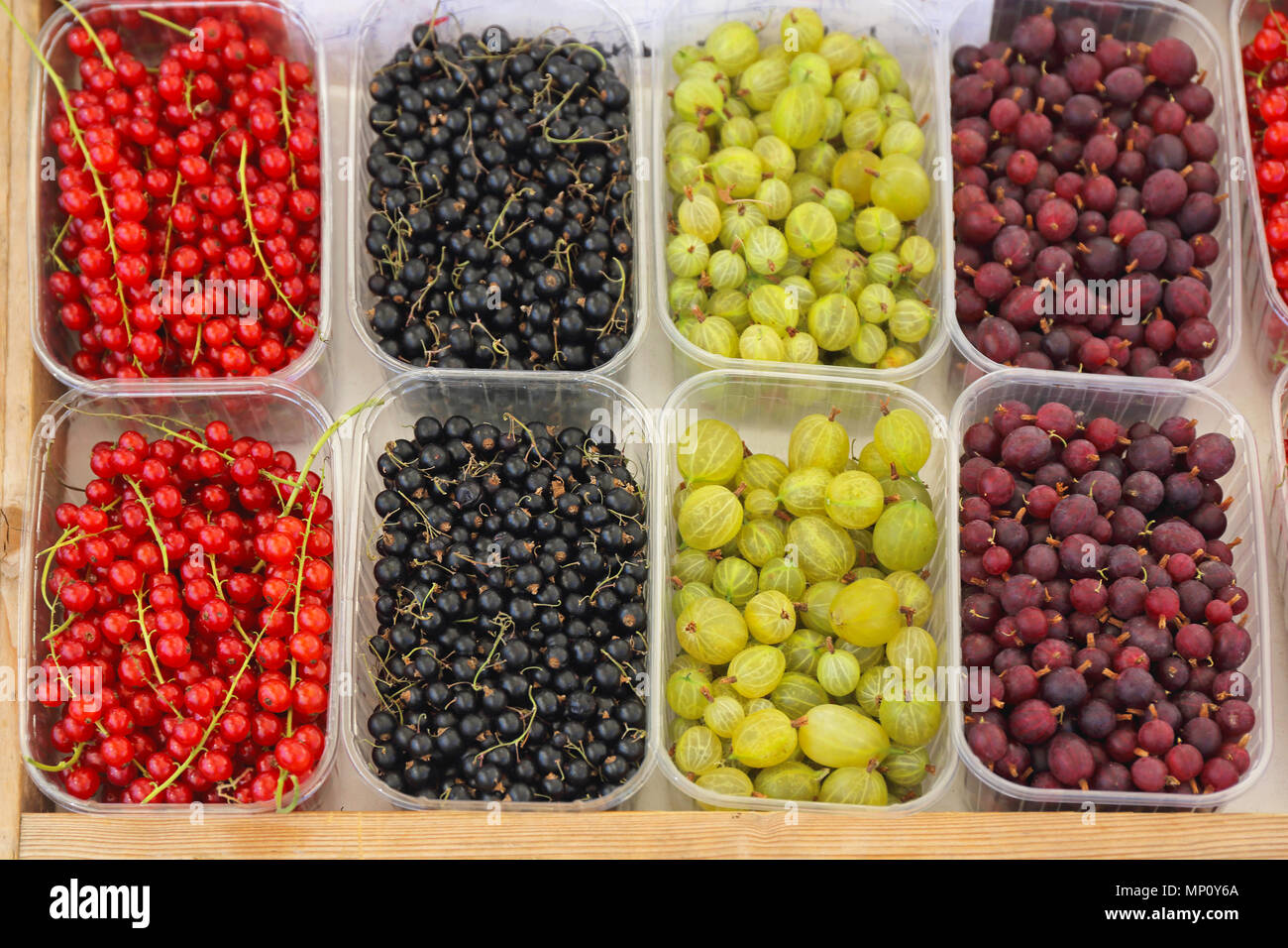 Fresh fruit mix in plastic hi-res stock photography and images - Alamy
