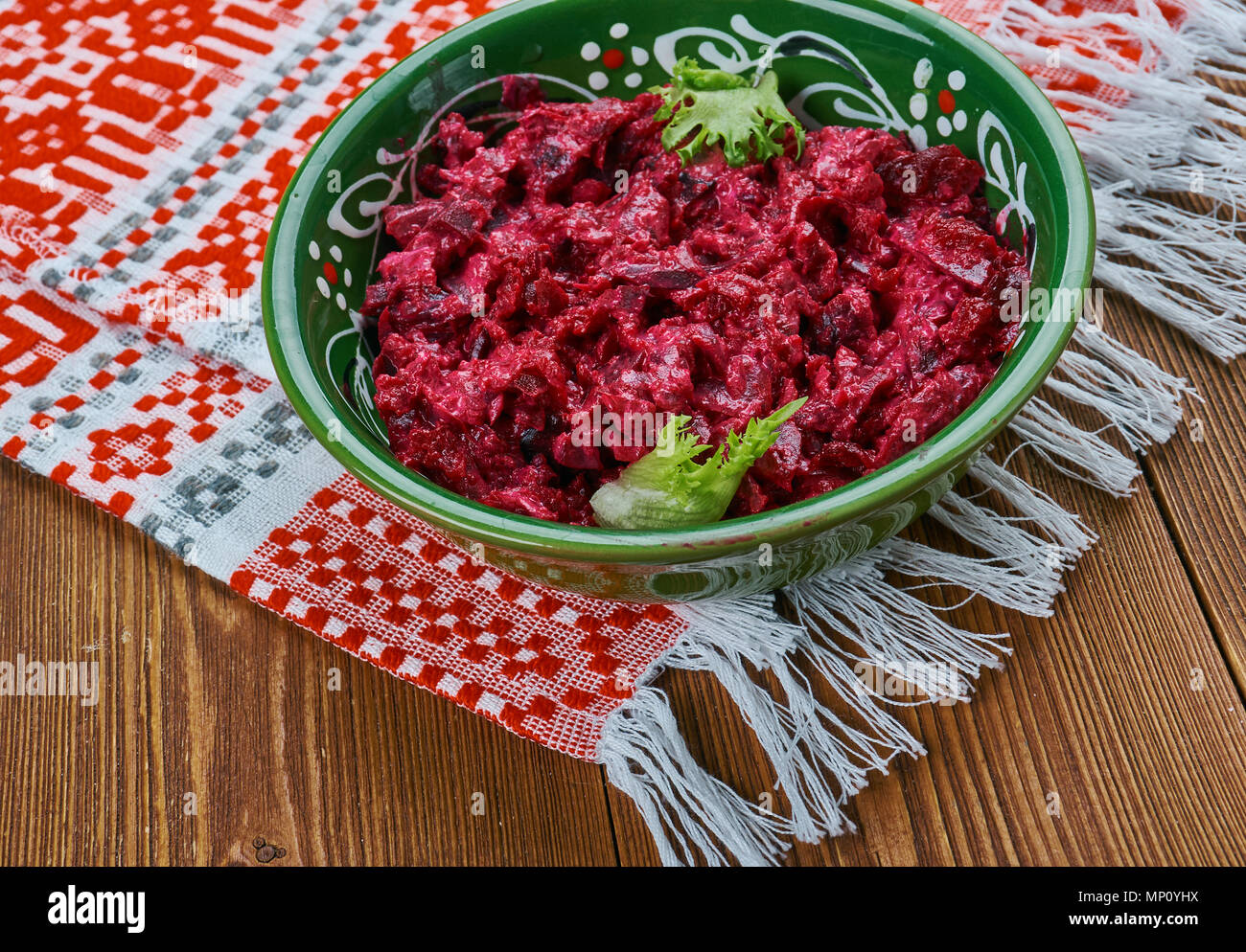 Polish Fried Beets - Buraczki Zasmazane Stock Photo - Alamy