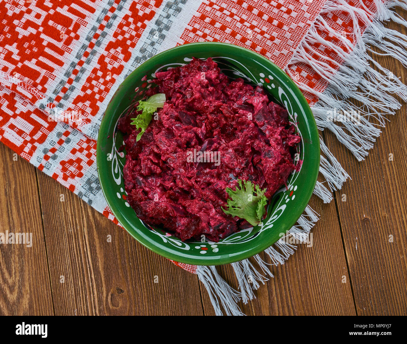 Polish Fried Beets - Buraczki Zasmazane Stock Photo - Alamy