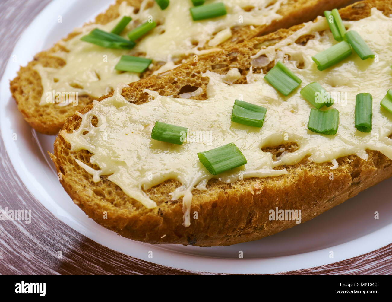 Italian Scallion Cheese Bread - homemade Italian Cheese Bread Stock ...