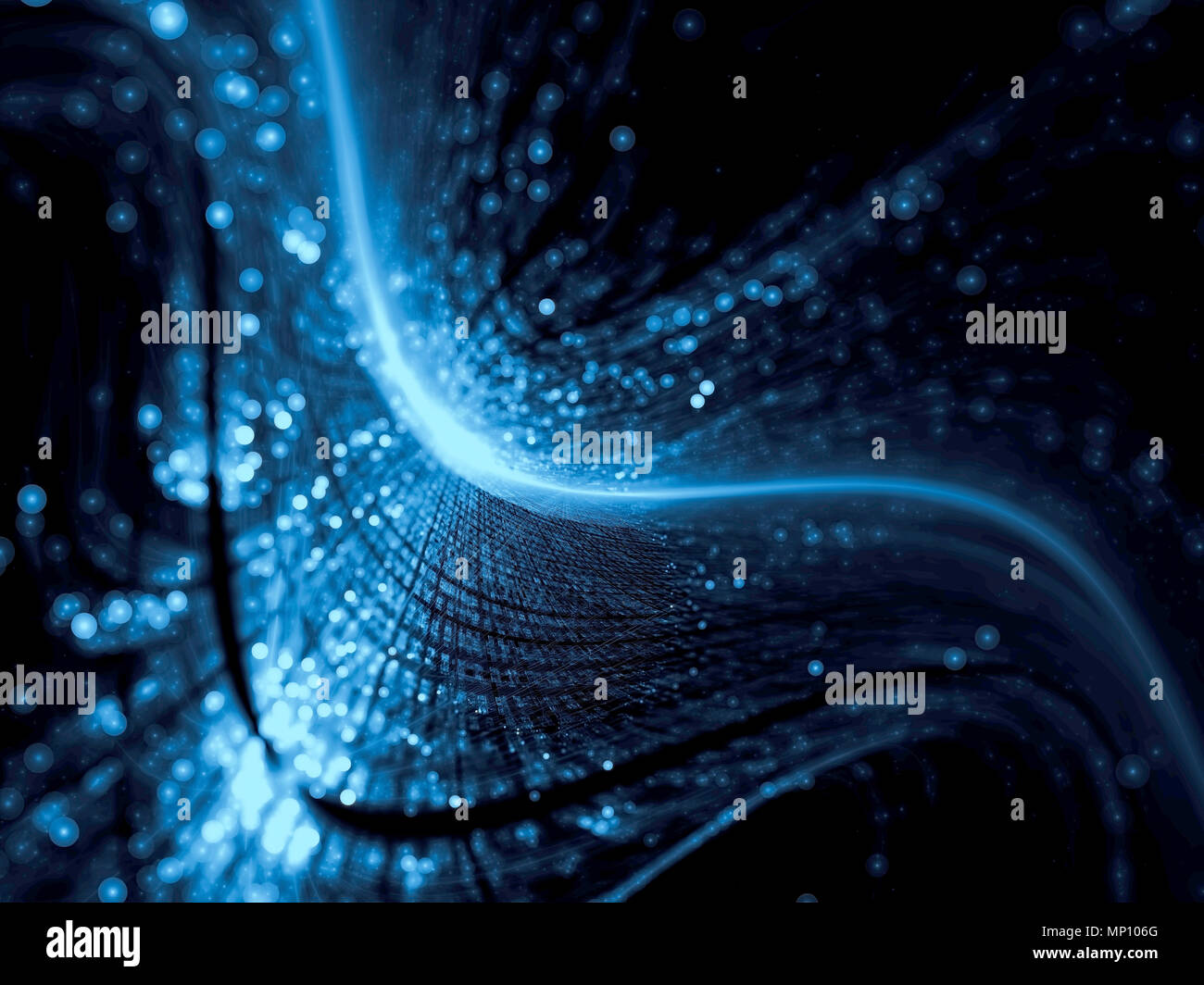 Blurred technology background - abstract computer-generated image ...