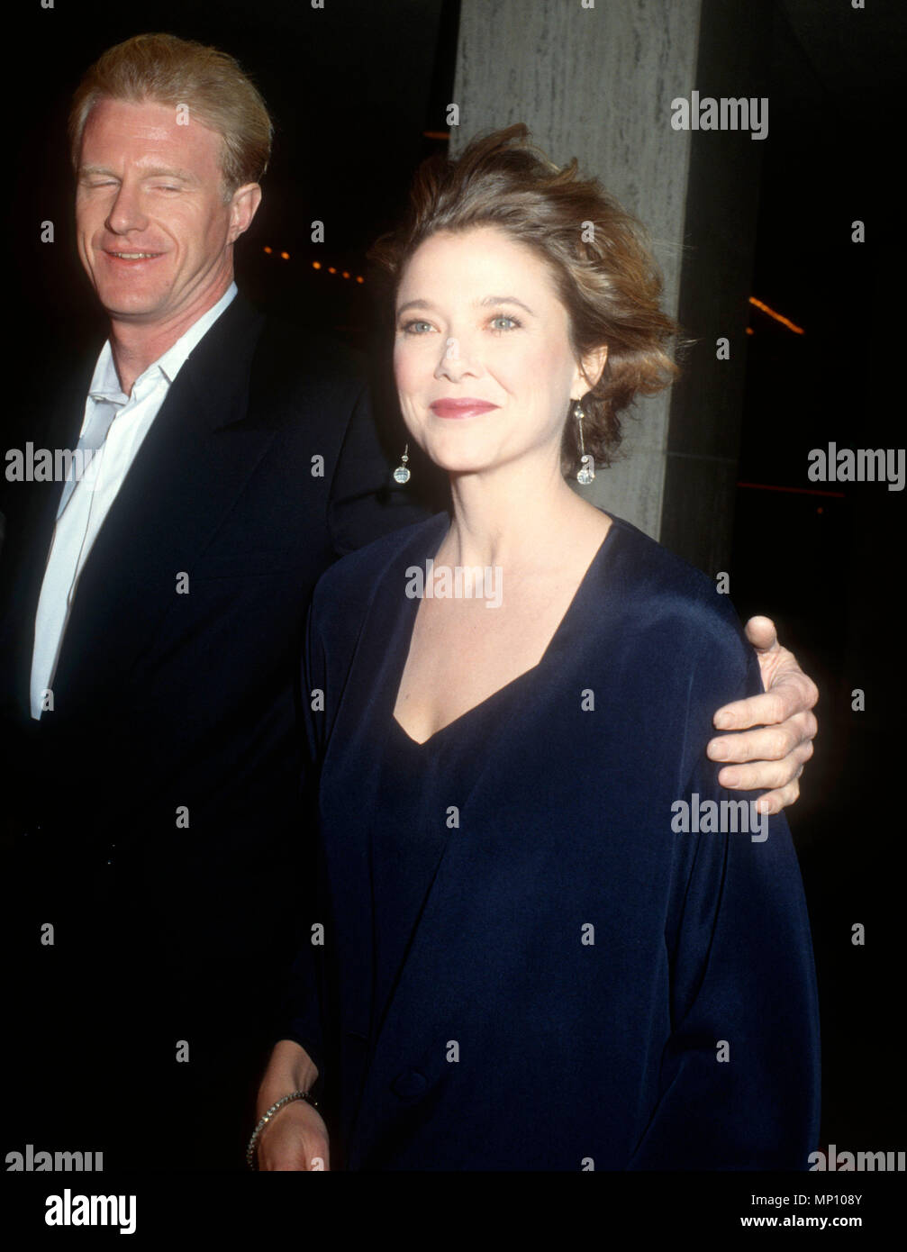 CENTURY CITY, CA - JANUARY 15: (L-R) Actor Ed Begley Jr. and actress ...