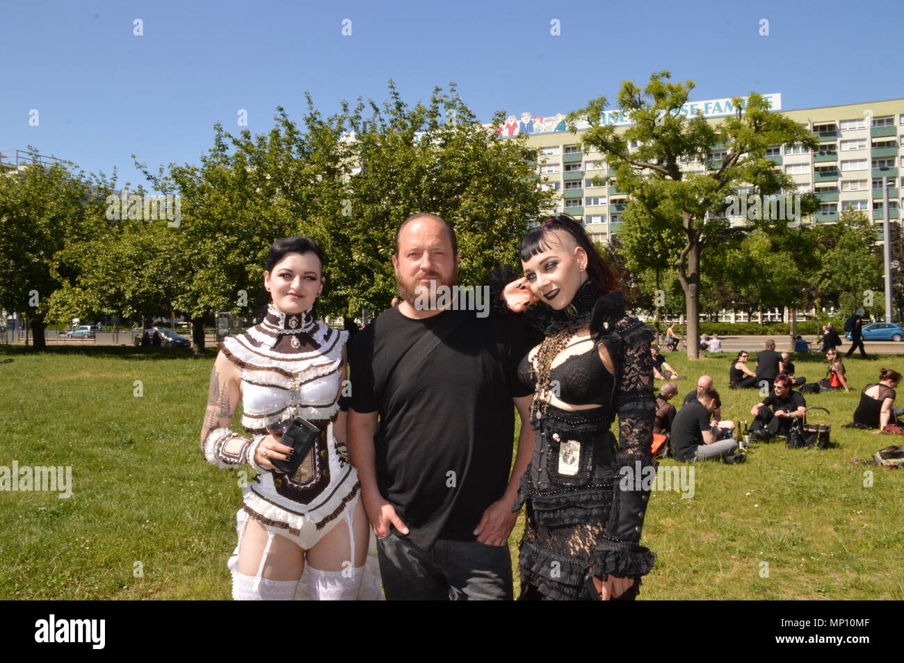 WGT 2018 Leipzig Sachsen Germany Wave Gotik Treffen Gothic Stock Photo ...