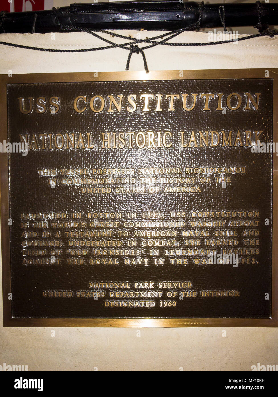 Stock Photo - USS Constitution, Charlestown Navy Yard , Boston ...