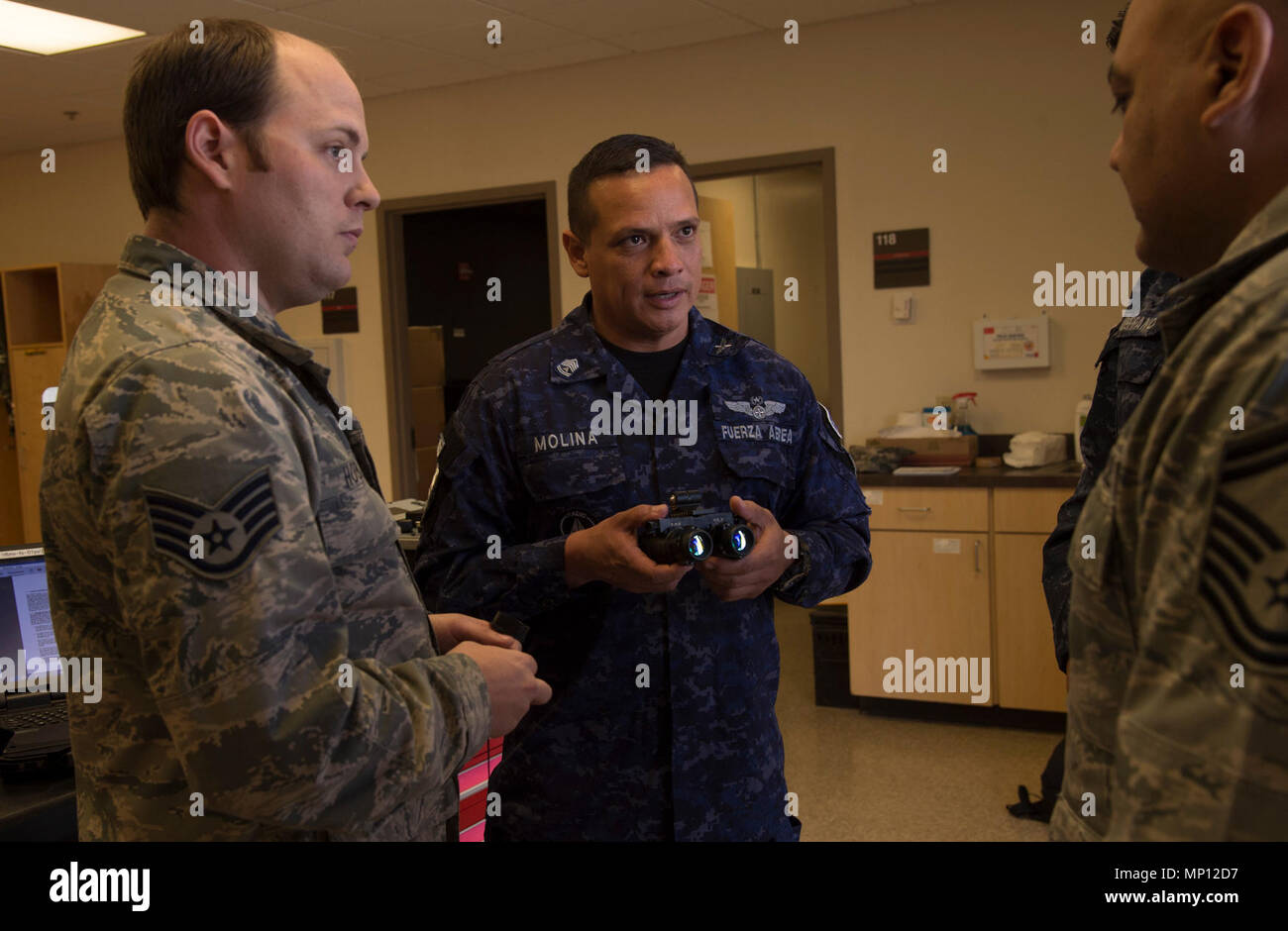 Staff Sgt. Daniel Hoover, 355th Operations Support Squadron aircrew ...