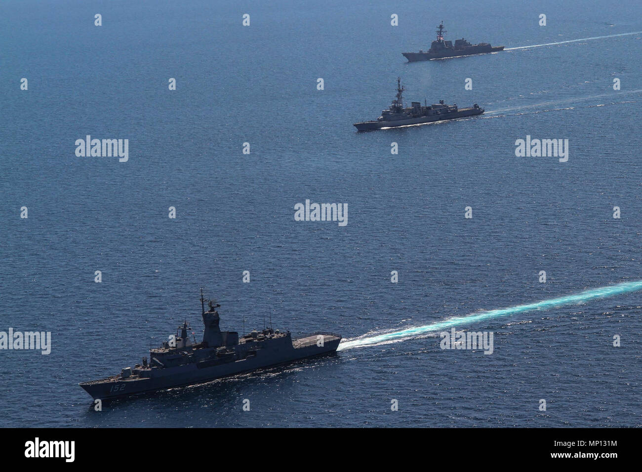 ARABIAN GULF (March 8, 2018) The Arleigh Burke-class guided-missile ...