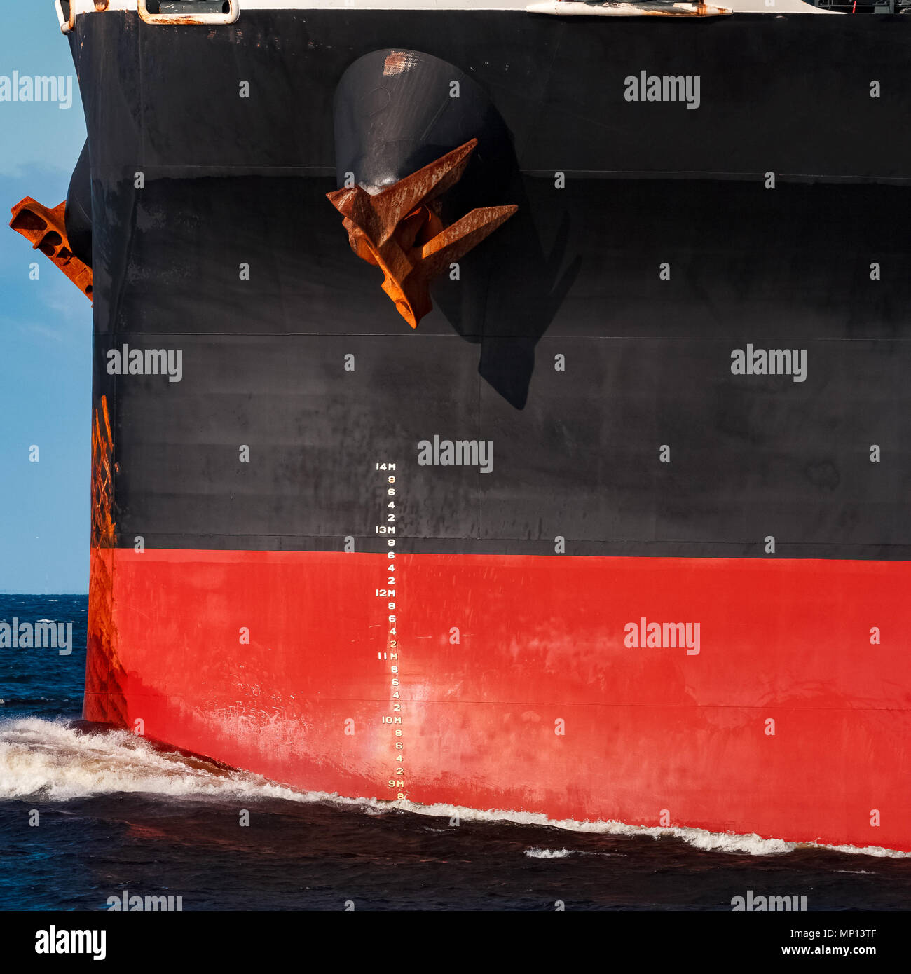 Black bulker ship. Logistics and merchandise transportations Stock ...