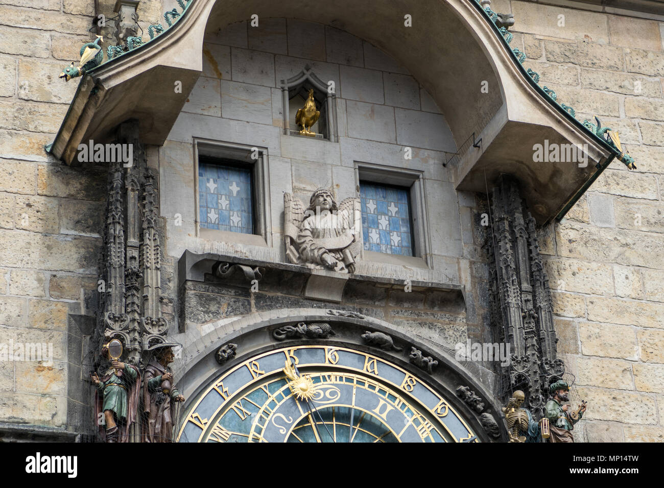 Astronomical clock of Prague Orloj Stock Photo - Alamy