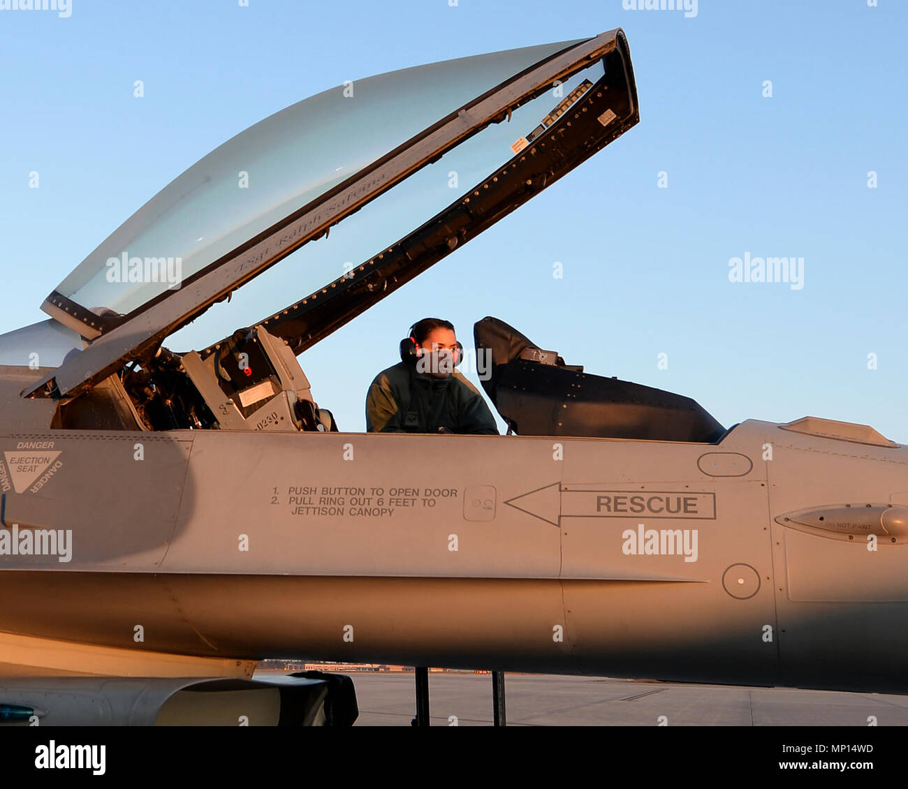 U.S. Air Force Senior Airman Christine M. Pepin, a crew chief with the ...