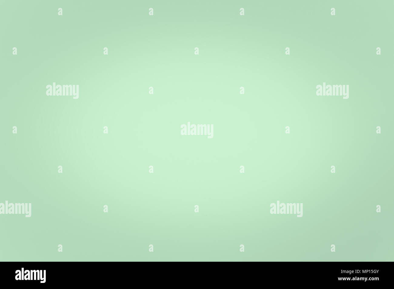 Blurred background light green color. Enlightenment in the center Stock ...