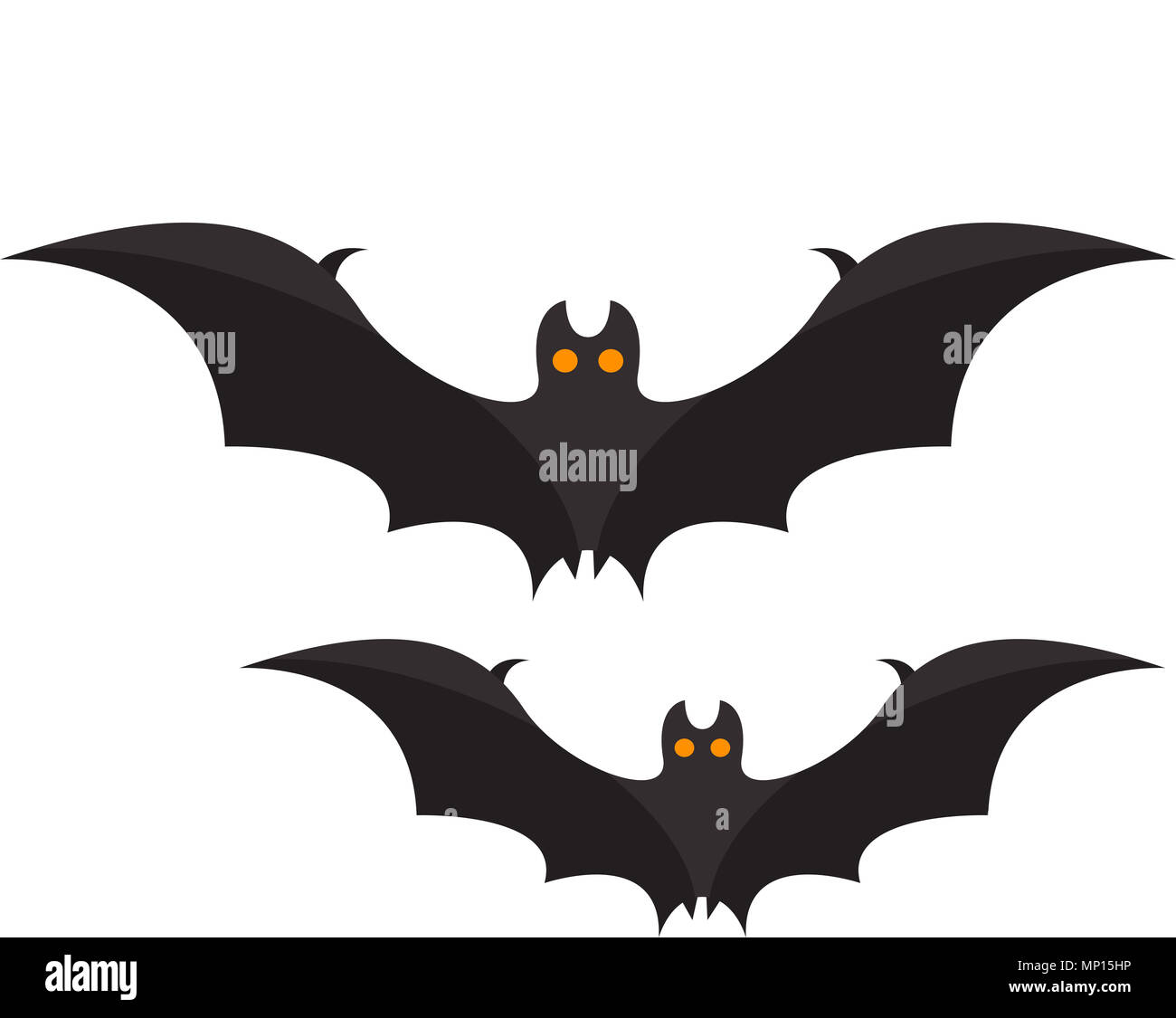Illustration of a bats Stock Photo - Alamy