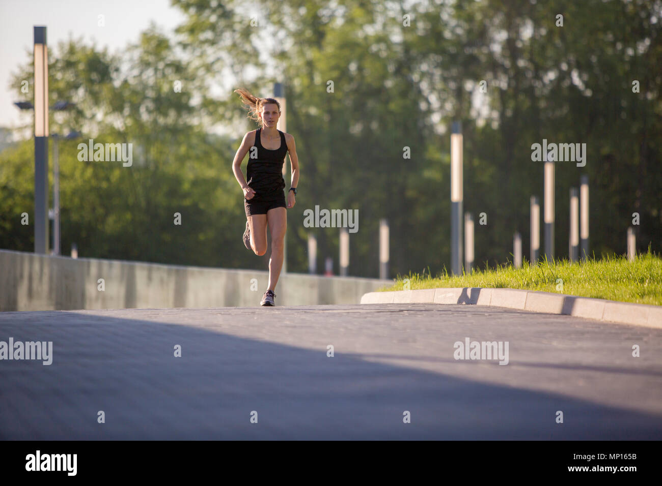 Urban fitness outdoor hi-res stock photography and images - Alamy