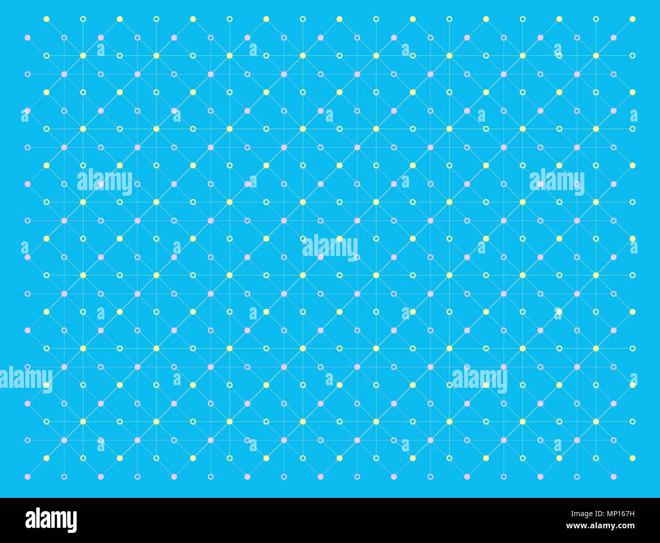Blue dotted line pattern wallpaper hi-res stock photography and images ...
