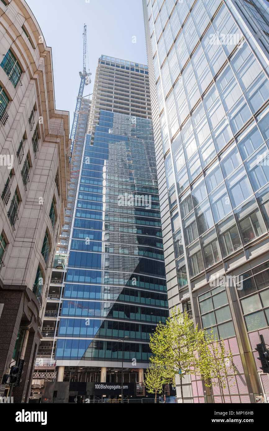 100 bishopsgate hi-res stock photography and images - Alamy