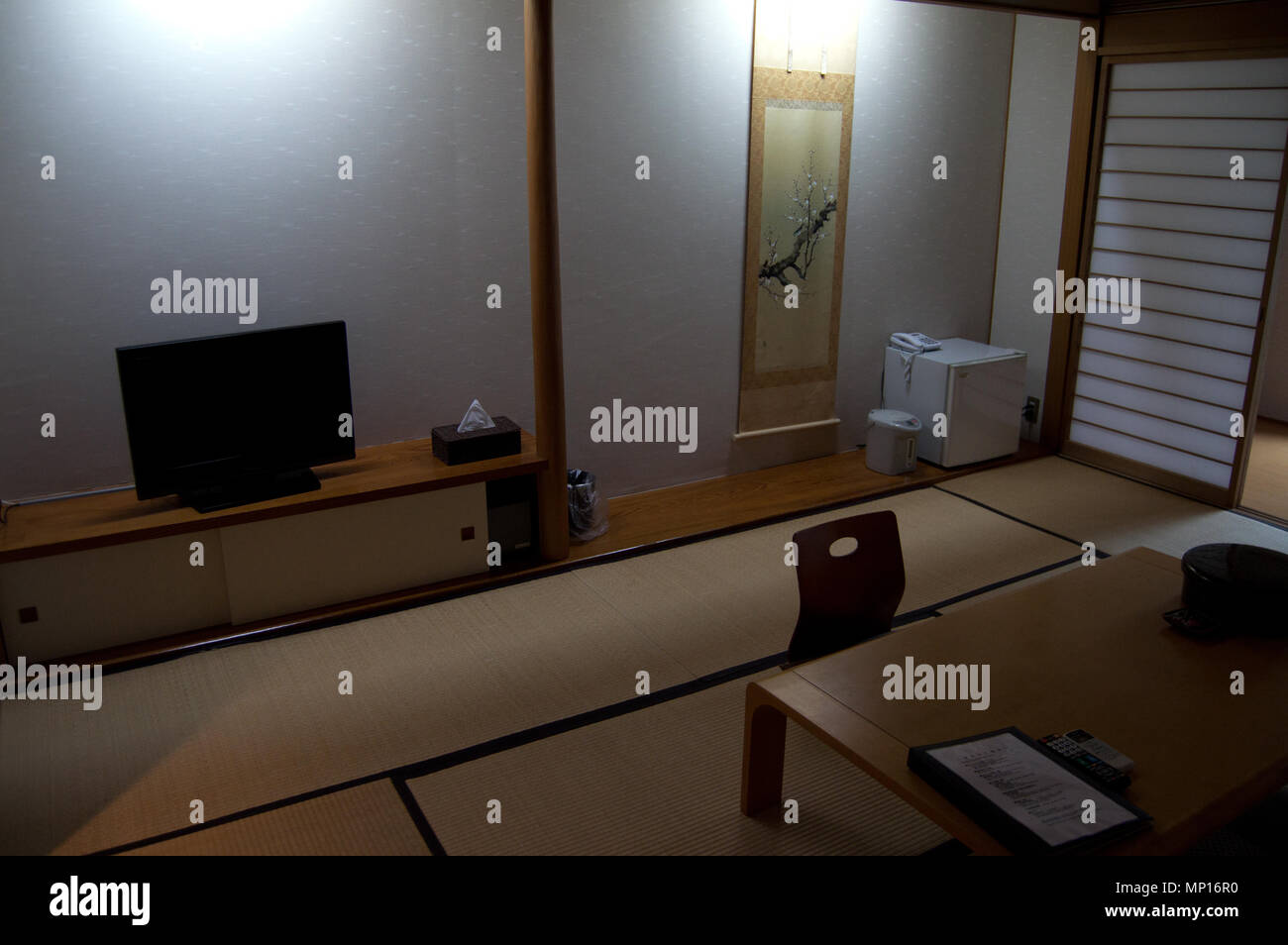 Interior of a traditional Ryokan in Hakone, Japan Stock Photo - Alamy