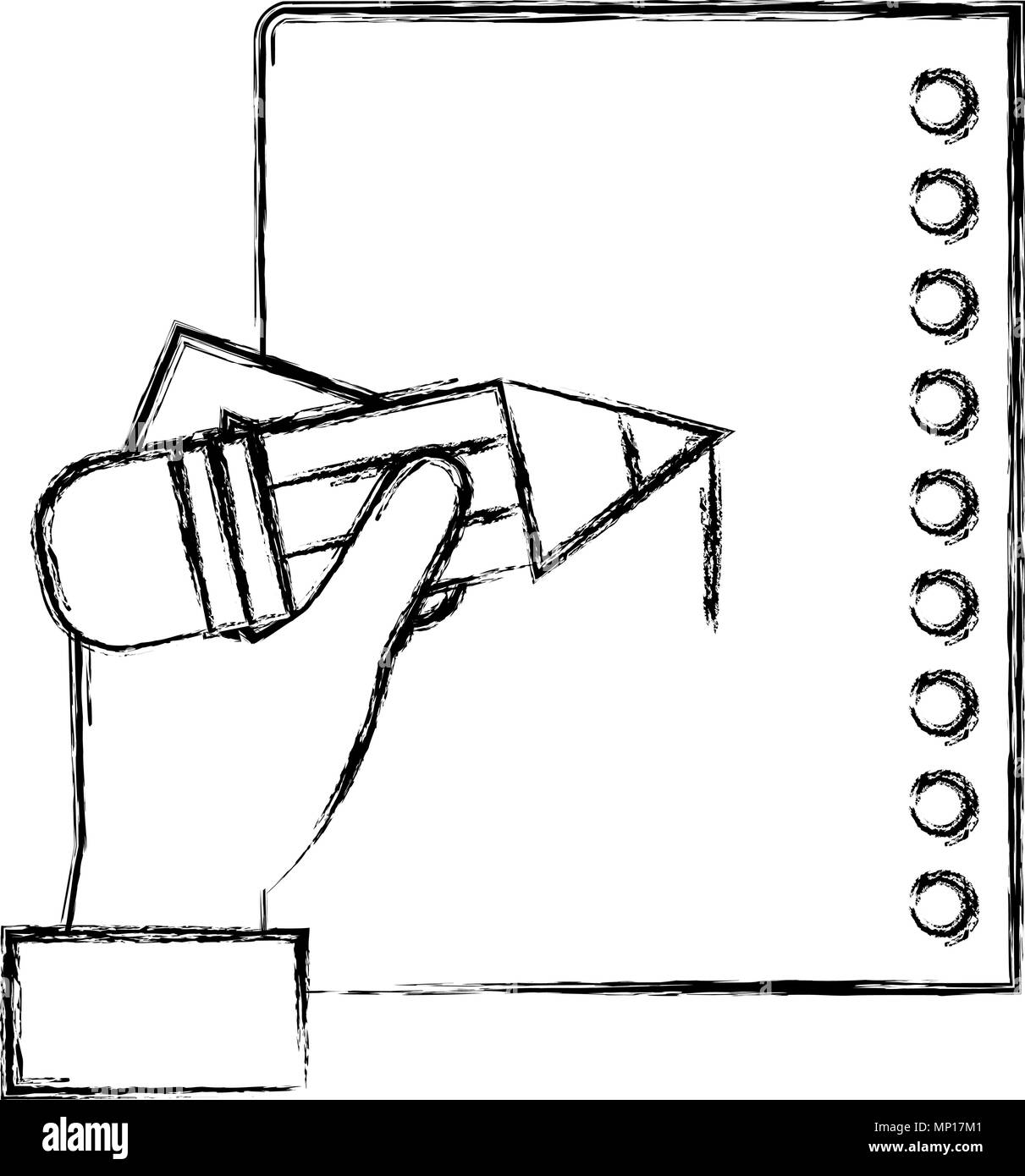 Writing glossy Black and White Stock Photos & Images - Alamy