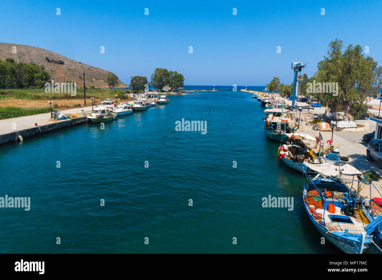 Georgioupolis crete lake hi-res stock photography and images - Alamy