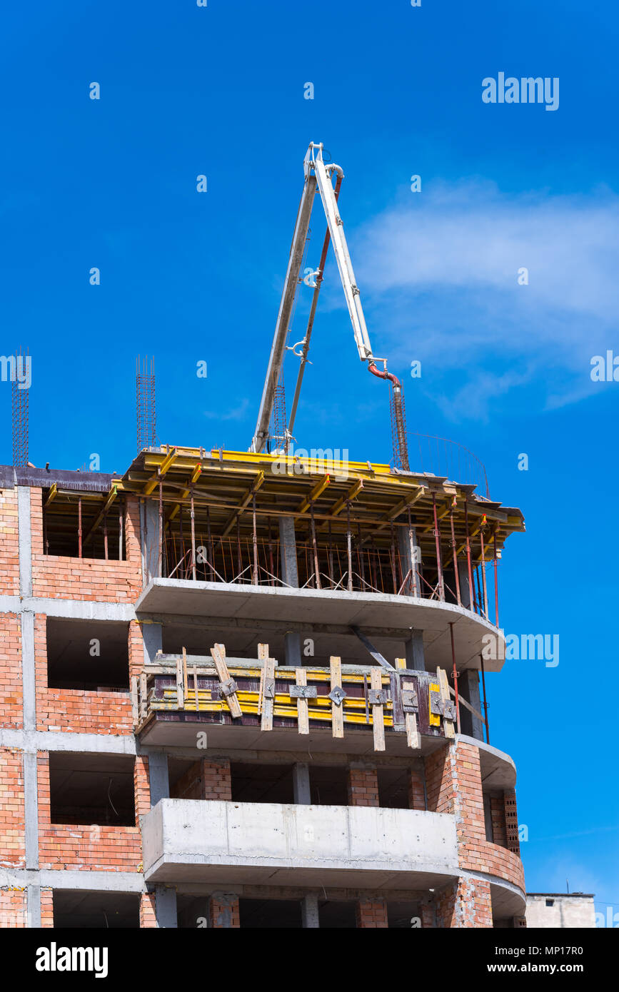 Construction concrete pump truck multi hi-res stock photography and ...