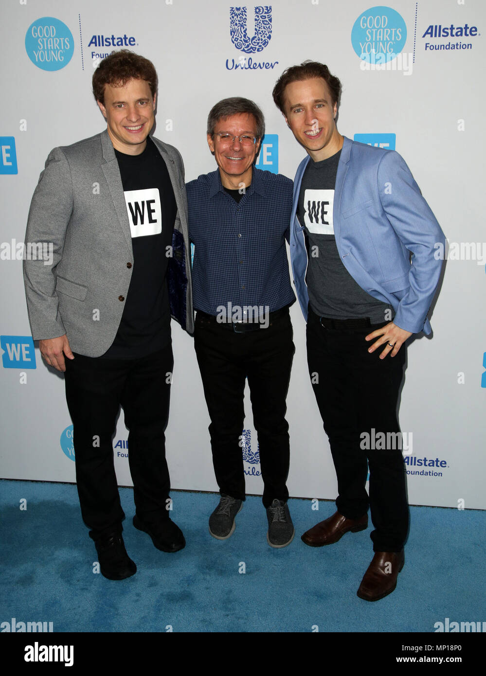 Celebrities attend WE Day California at The Forum. Featuring: Guests ...