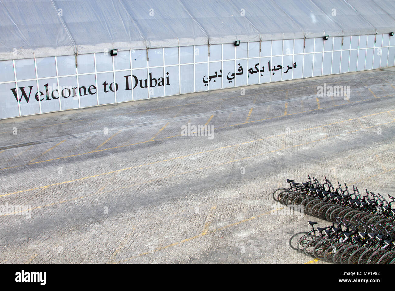 Dubai people cycle hi-res stock photography and images - Alamy