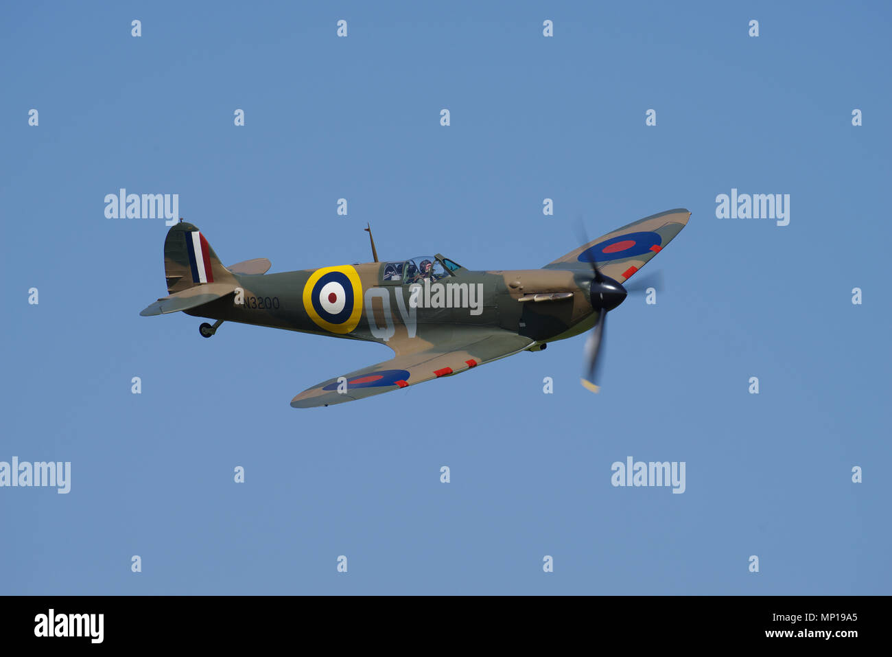 Vickers Supermarine Spitfire Mk 1, N3200 at Old Warden, Bedfordshire ...