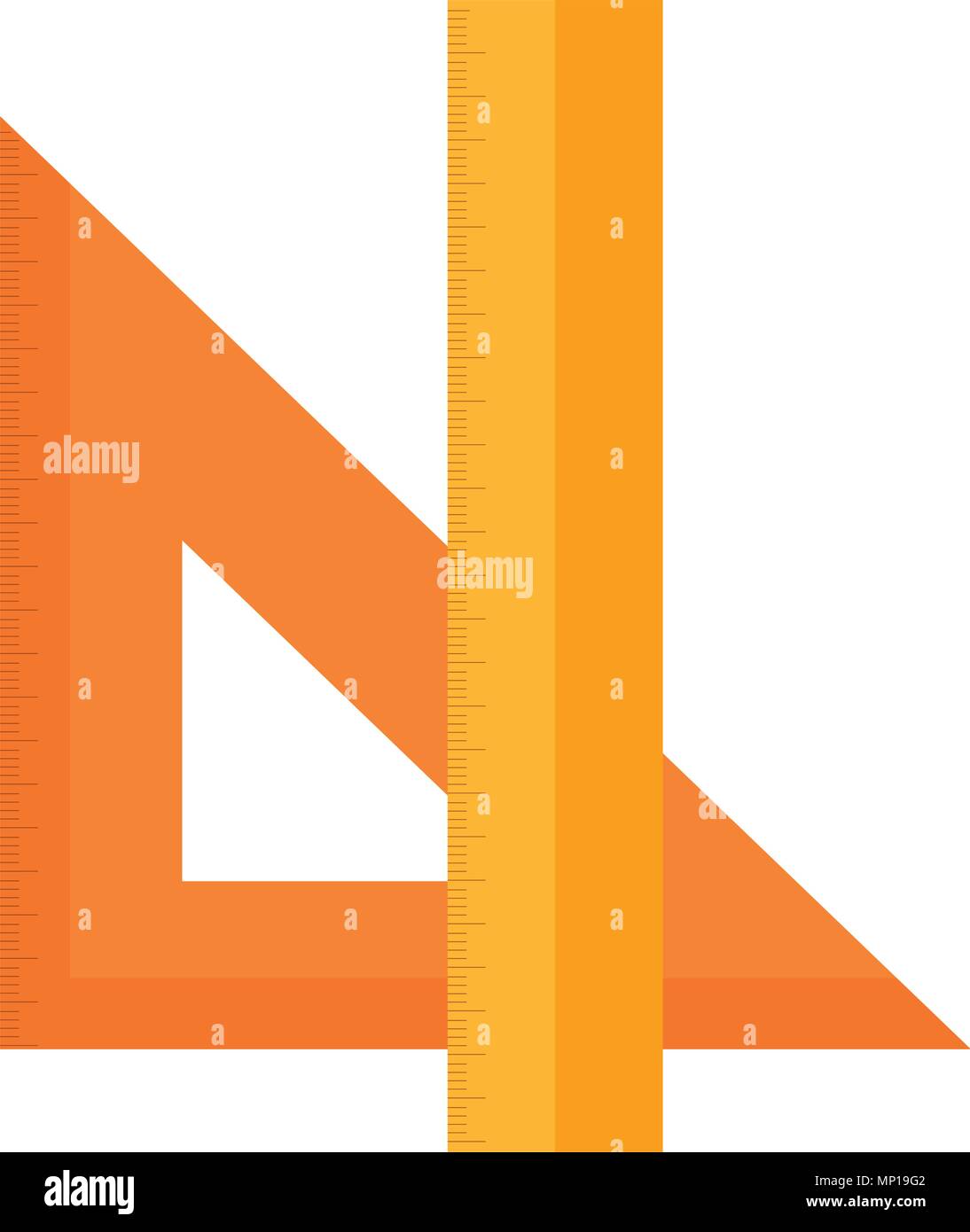 triangular geometric rules school Stock Vector Image & Art - Alamy