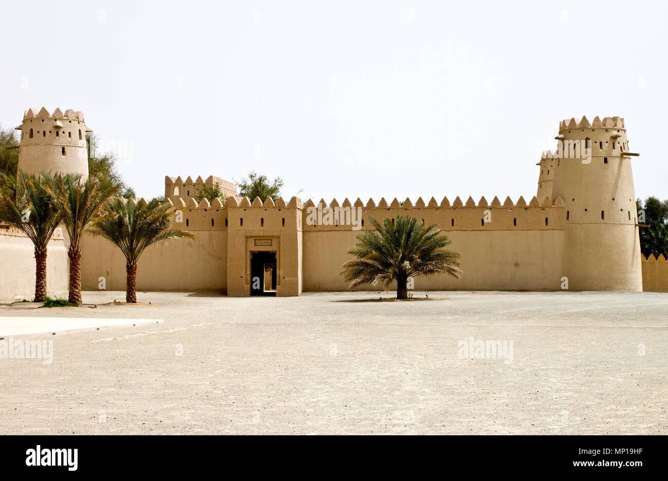 Abu Dhabi - Al-Jahili Fort Stock Photo - Alamy