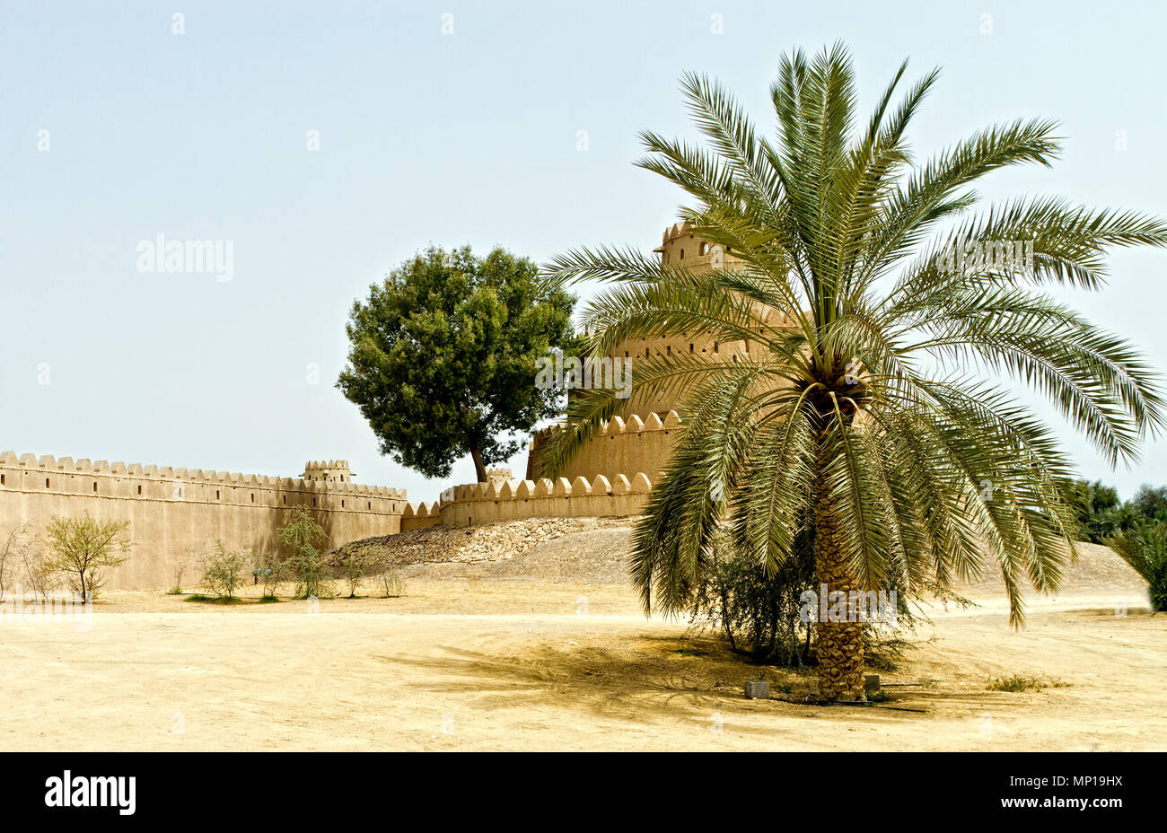 Abu Dhabi - Al-Jahili Fort Stock Photo - Alamy