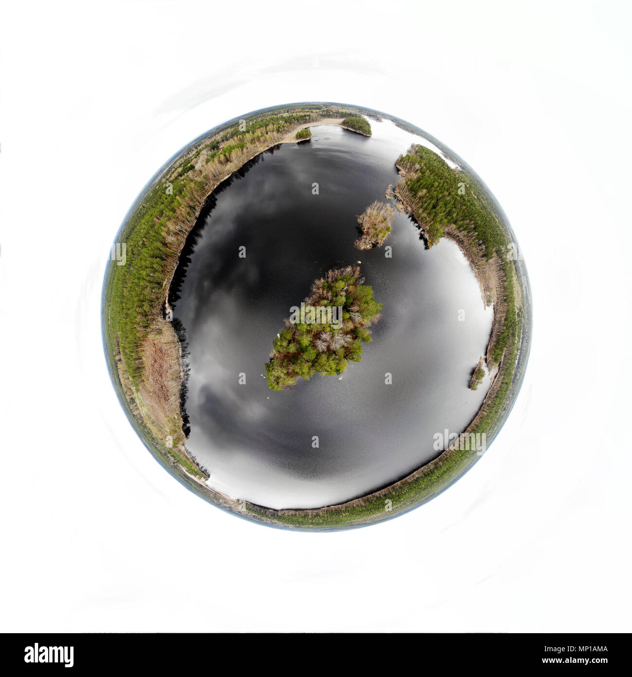 Morning panorama Cut Out Stock Images & Pictures - Alamy