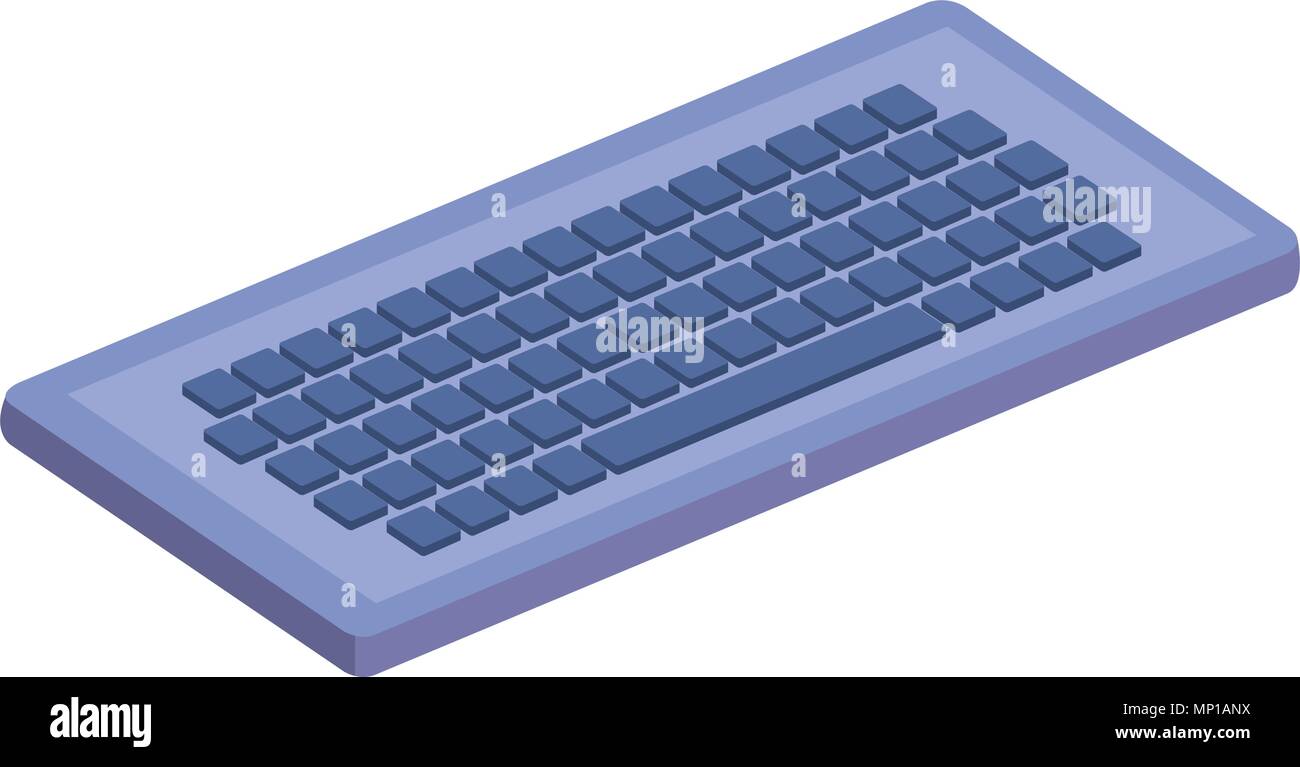 computer keyboard isometric icon Stock Vector Image & Art - Alamy