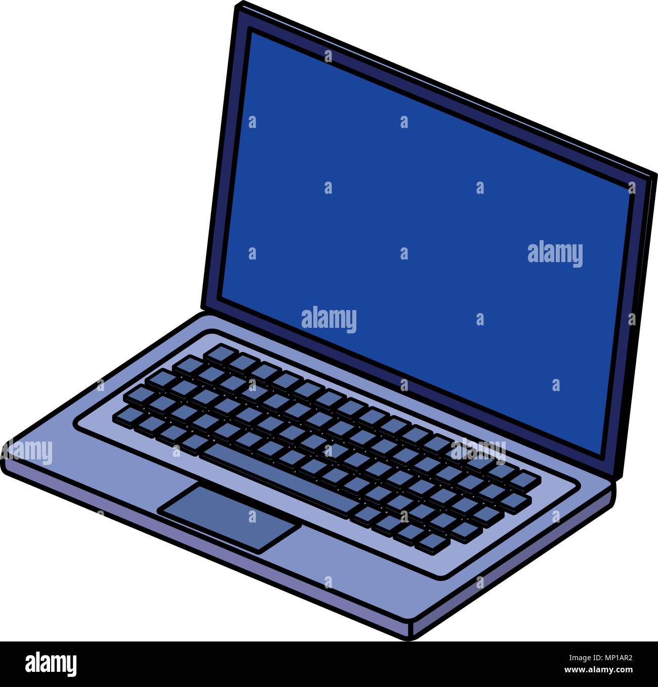 computer laptop isometric icon Stock Vector Image & Art - Alamy